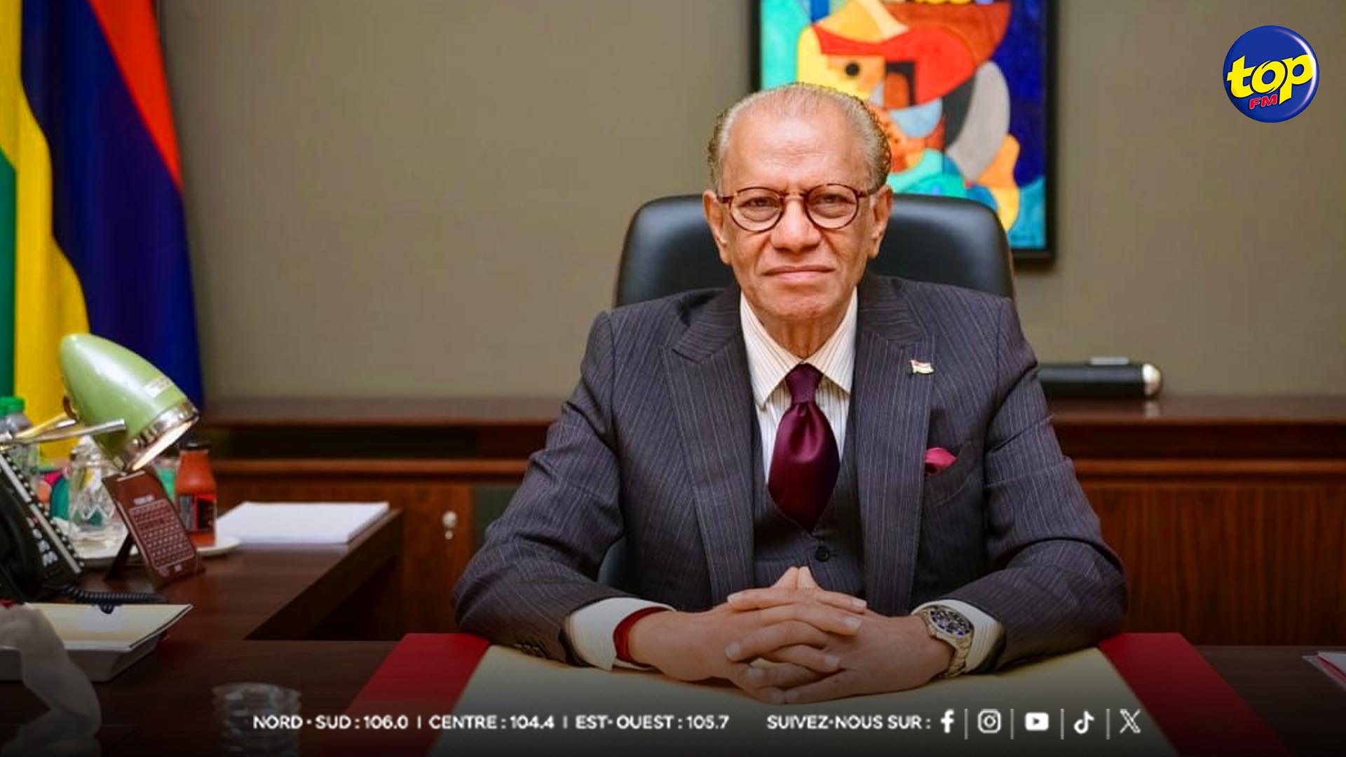 En visite officielle en France : Le Dr Ramgoolam attendu au banquet d’État de l’Élysée après sa ...